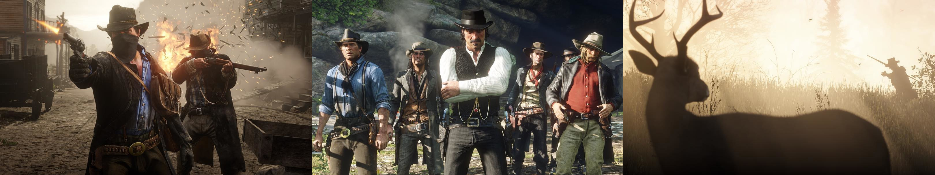 Novas imagens de Red Dead Redemption 2 mostram protagonistas dos dois ...