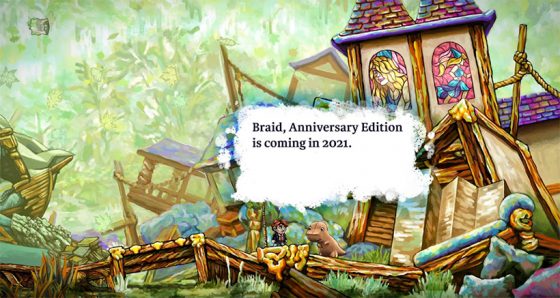 Braid: Anniversary Edition é anunciado para PS4 e PS5 - Outer Space