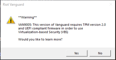 Como ativar o UEFI Secure Boot para Valorant - Outer Space